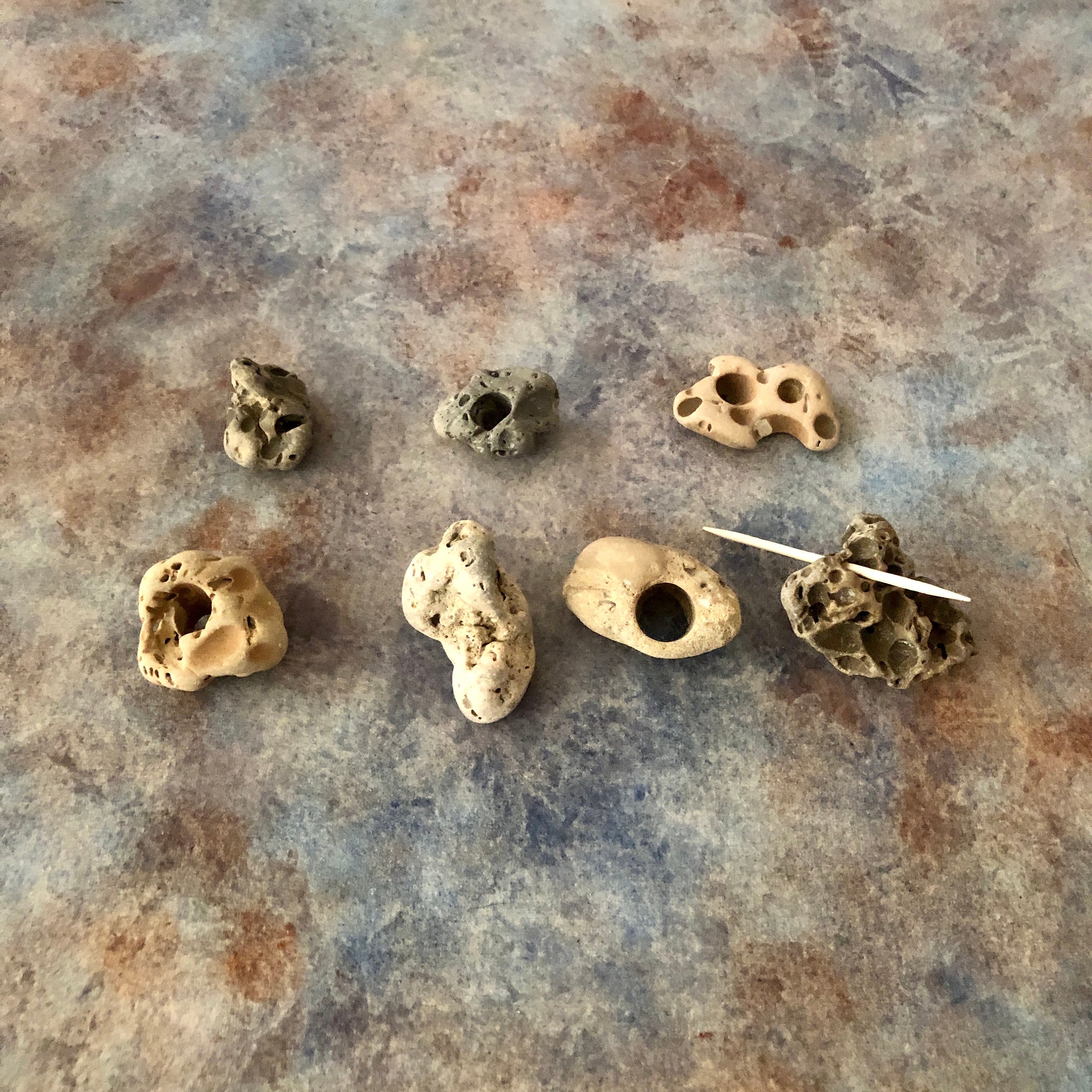 Naturally Occurring Holey Stones: Witch Stones for Jewelry & Decor - Etsy