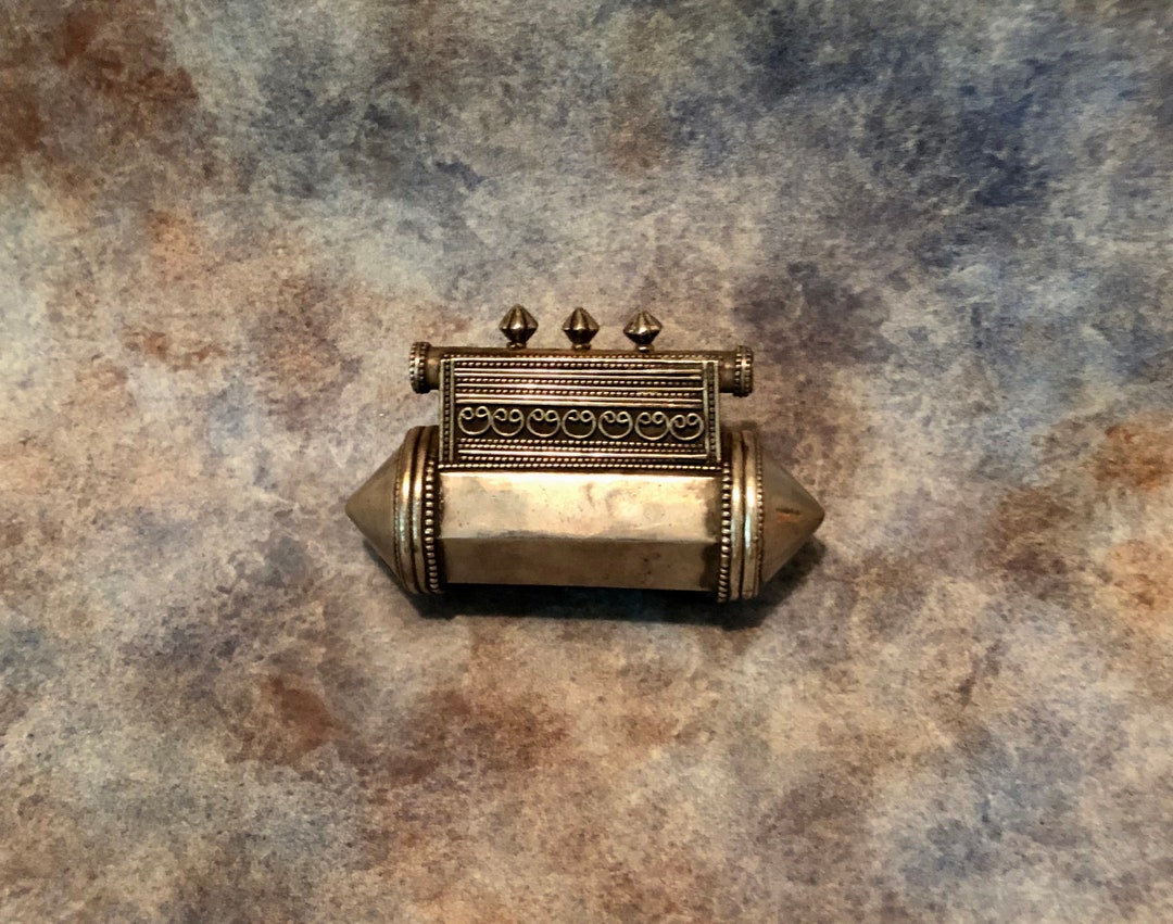 Antique High Silver South Indian Amulet Prayer Box Taviz Pendant - Etsy