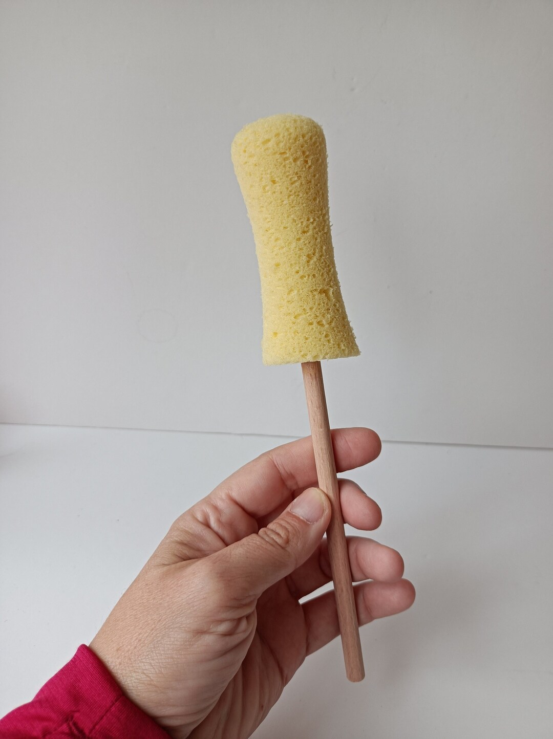 Bi-concave Sponge for Ceramics on a Stick - Ceramic Tools - Etsy