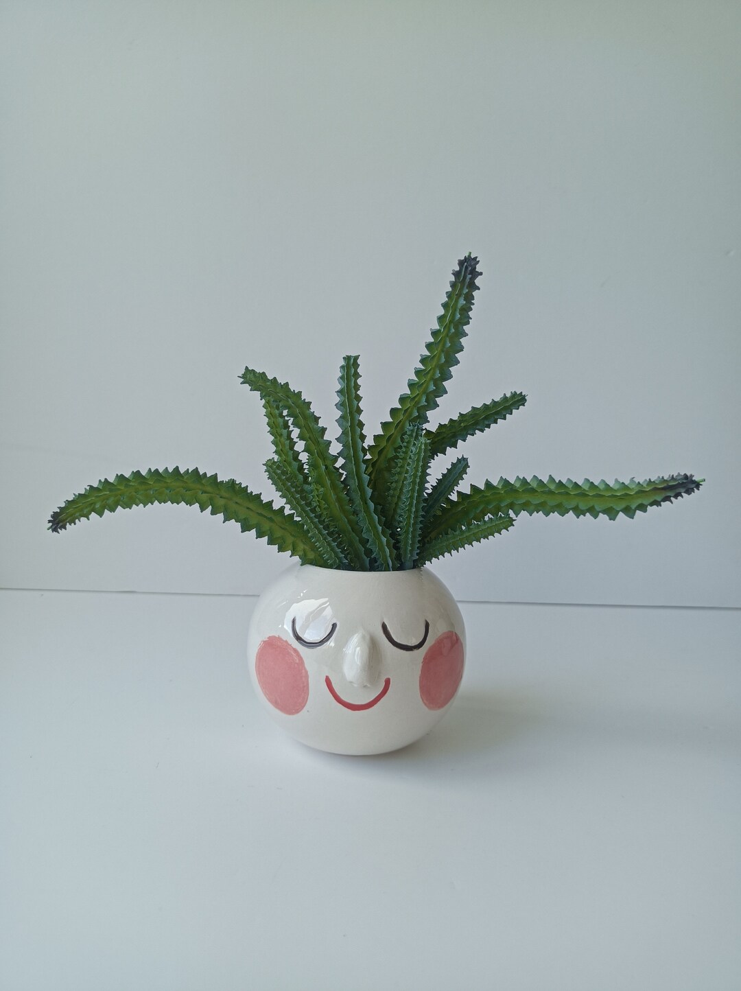 Smile Vase Very Nice Smile One of a Kind Ceramic Face - Etsy