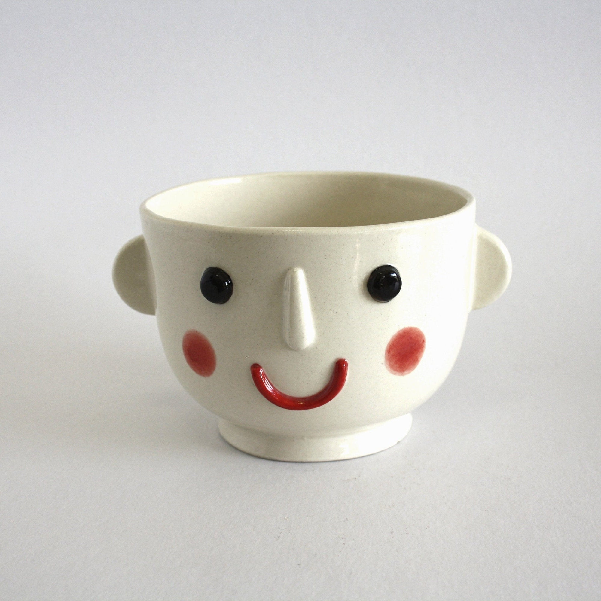 Face Bowl Handmade Ceramics Ceramic Bowl one of a kind | Etsy