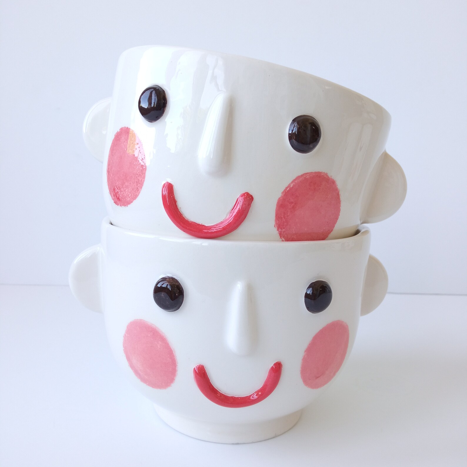 Face Bowl Handmade Ceramics Ceramic Bowl One of a Kind - Etsy