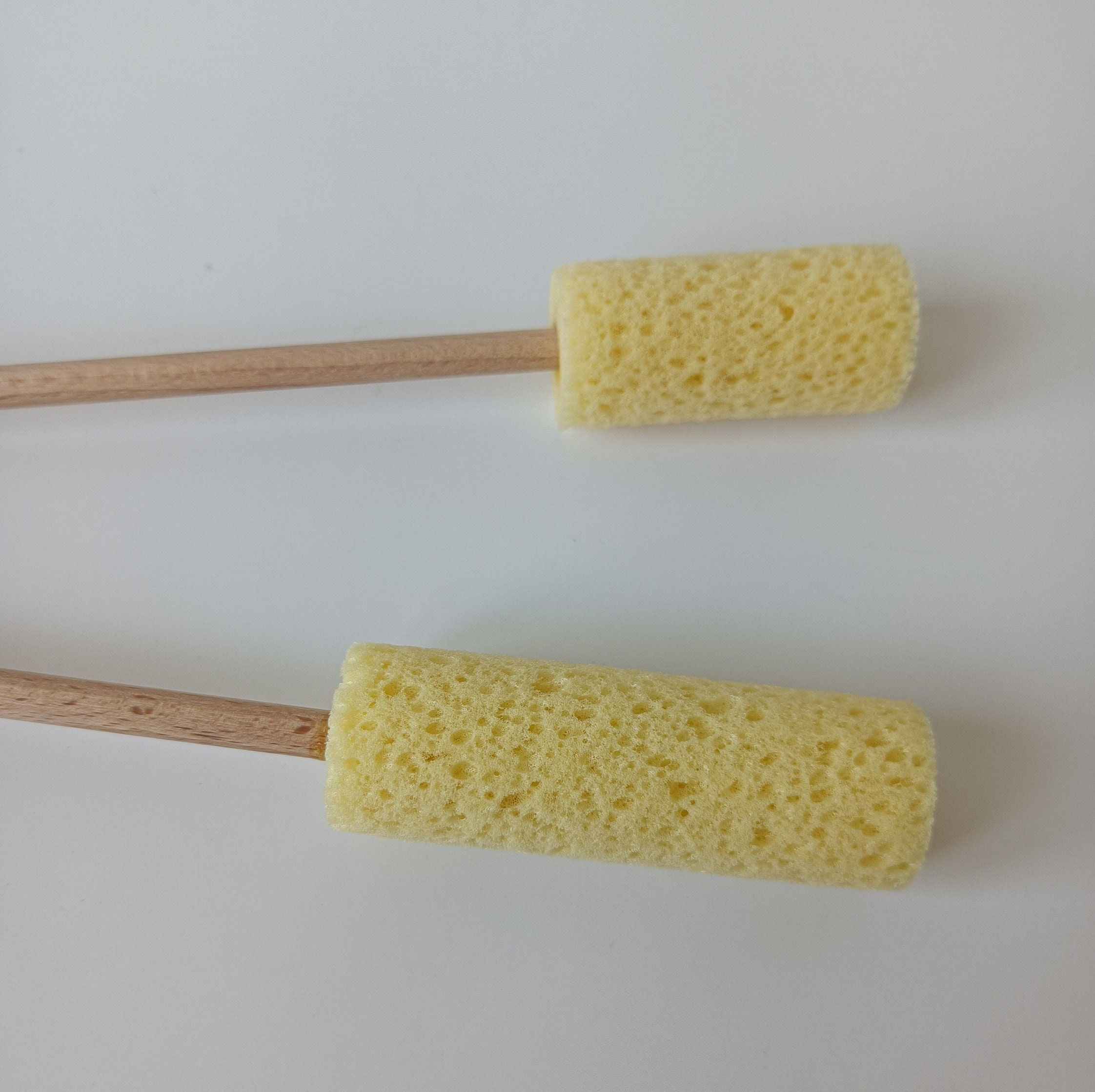 Long Stick Round Sponge for Ceramics Two Sponge Sizes - Etsy