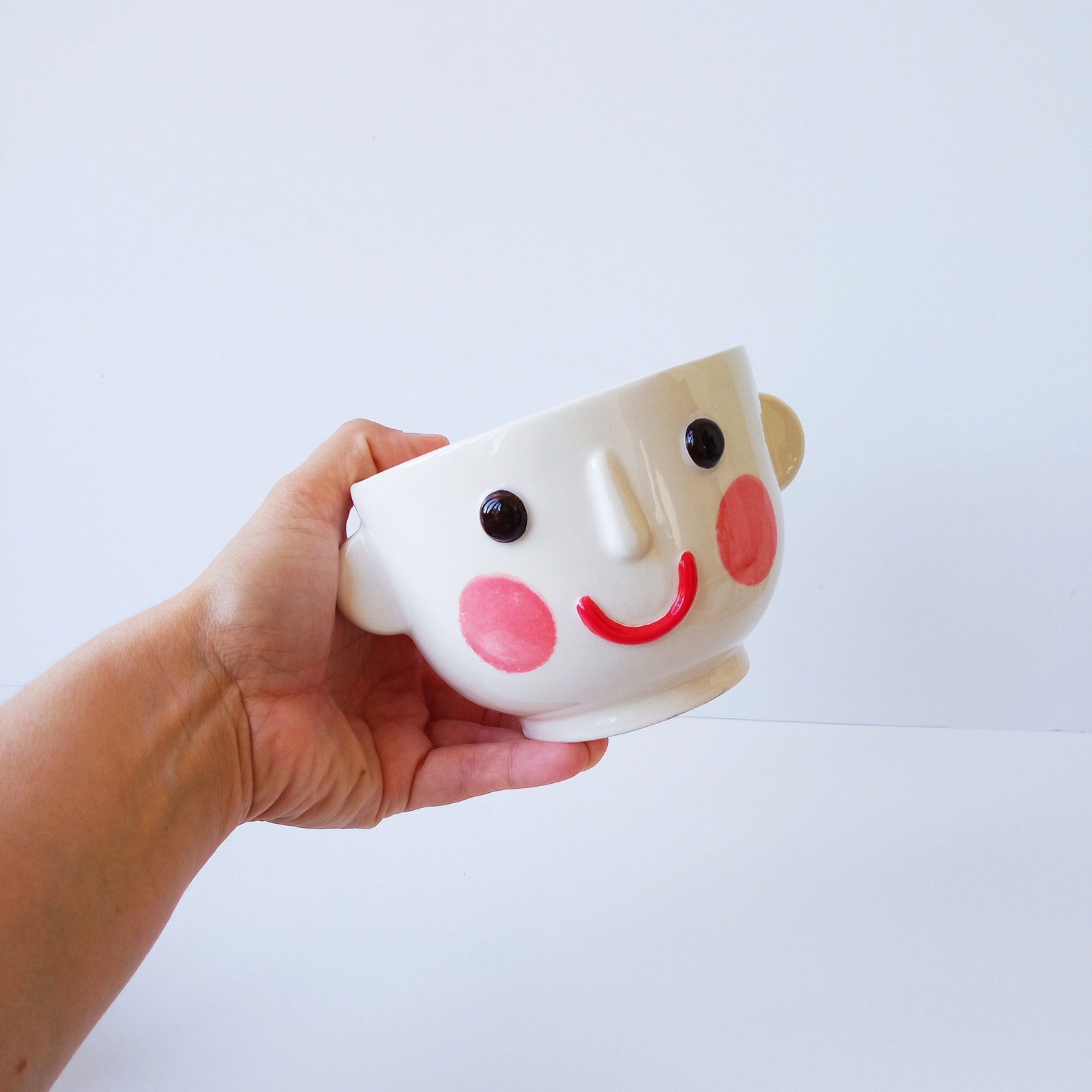 Face Bowl Handmade Ceramics, Ceramic Bowl, One of a Kind, Home Décor ...