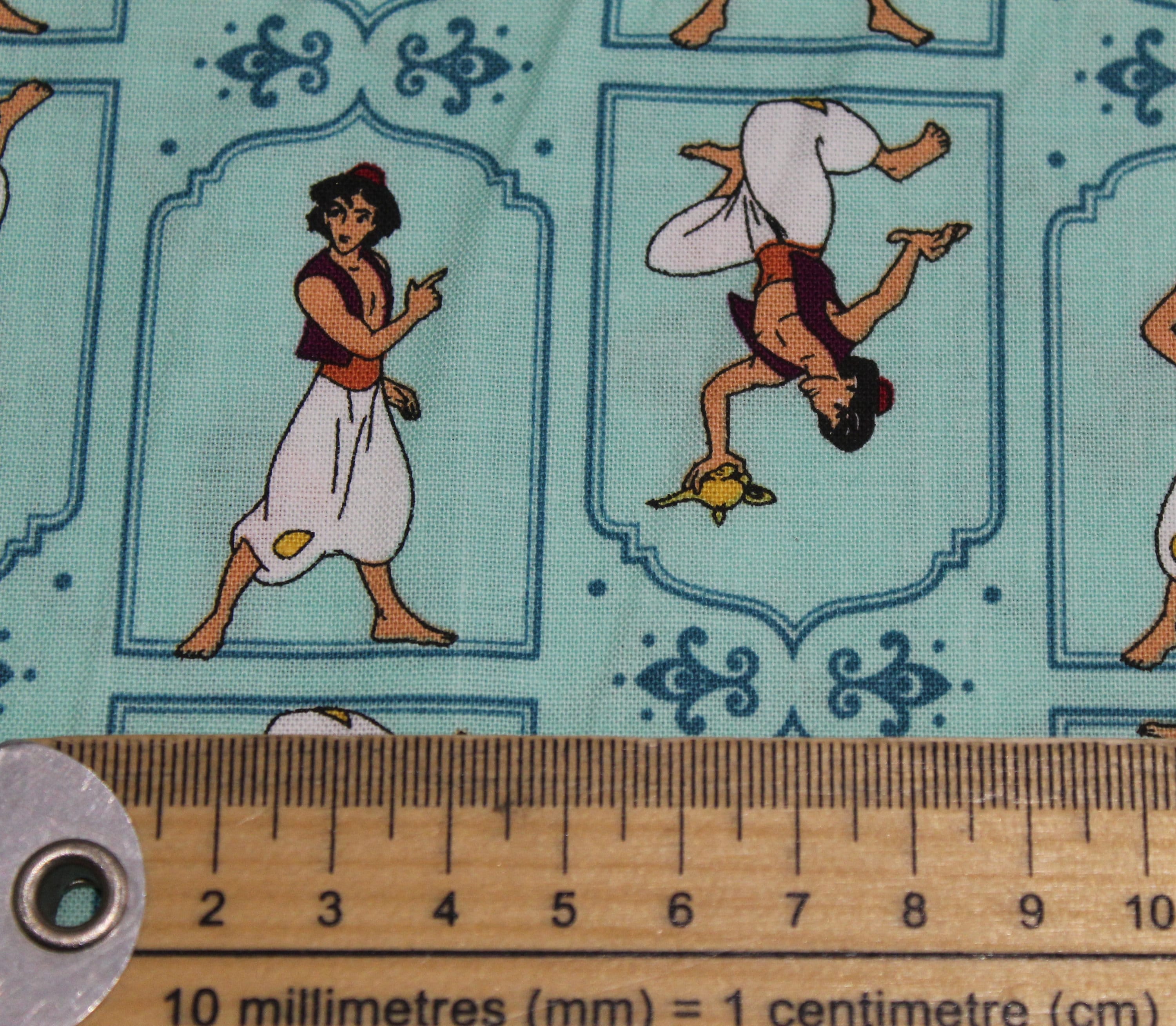 Disney Aladdin Fabric - Etsy UK