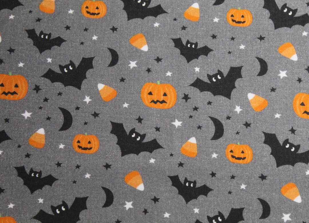Creepy and Cute - Halloween Fabric - Etsy UK
