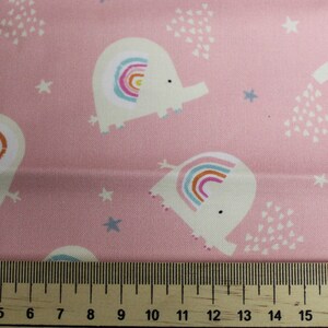 Rainbow Friends - Elephants on Pink by Dashwood Studio - Etsy UK