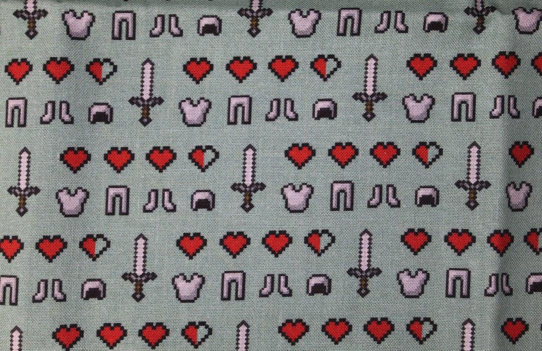 Minecraft 'icons' Fabric - Etsy