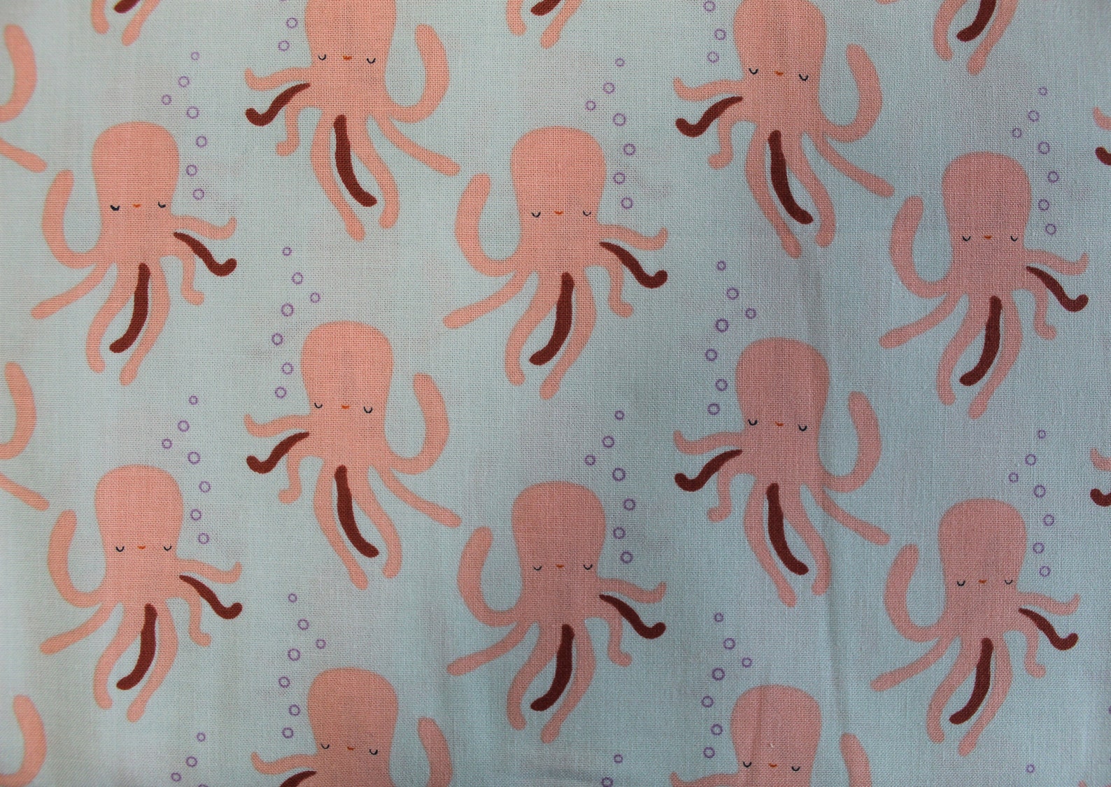 Under the Sea Octopus Fabric - Etsy