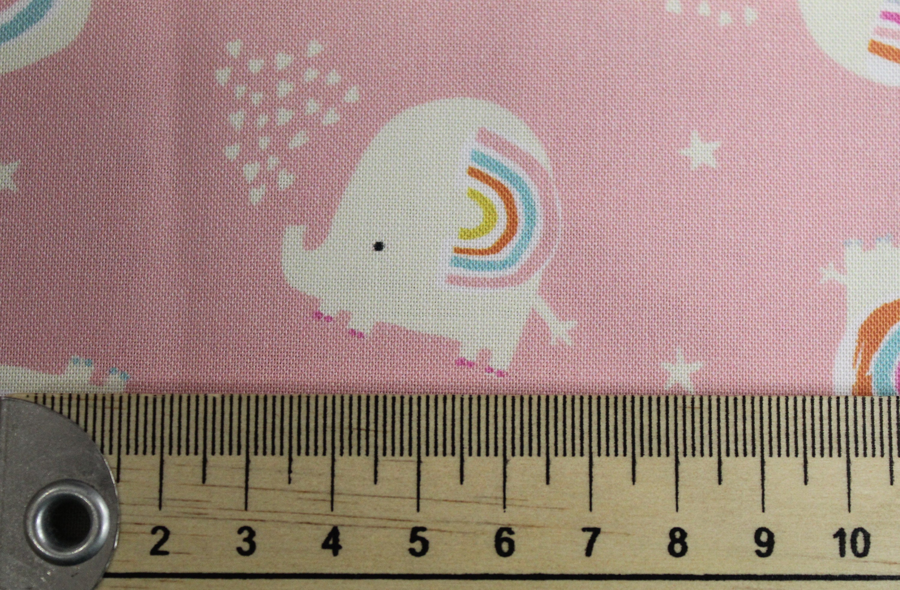 Rainbow Friends - Elephants on Pink by Dashwood Studio - Etsy UK