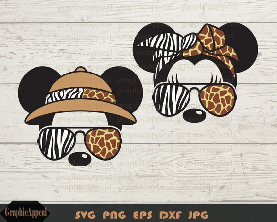 Zebra Minnie Mouse Clipart