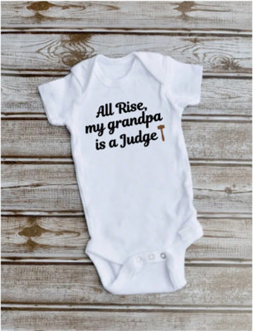 All Rise Baby| Judge Baby One-piece| Baby Dad is Judge| All Rise ...
