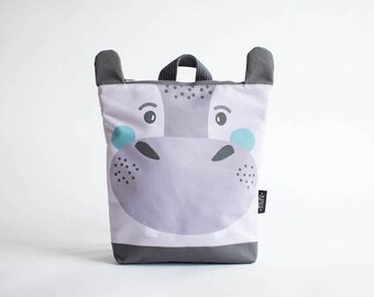 Hippo Backpack - Etsy