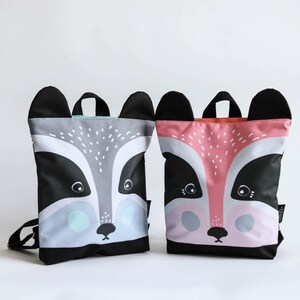 Badger Backpack for Kids, Kids Backpack, Toddler Backpack, Printed ...