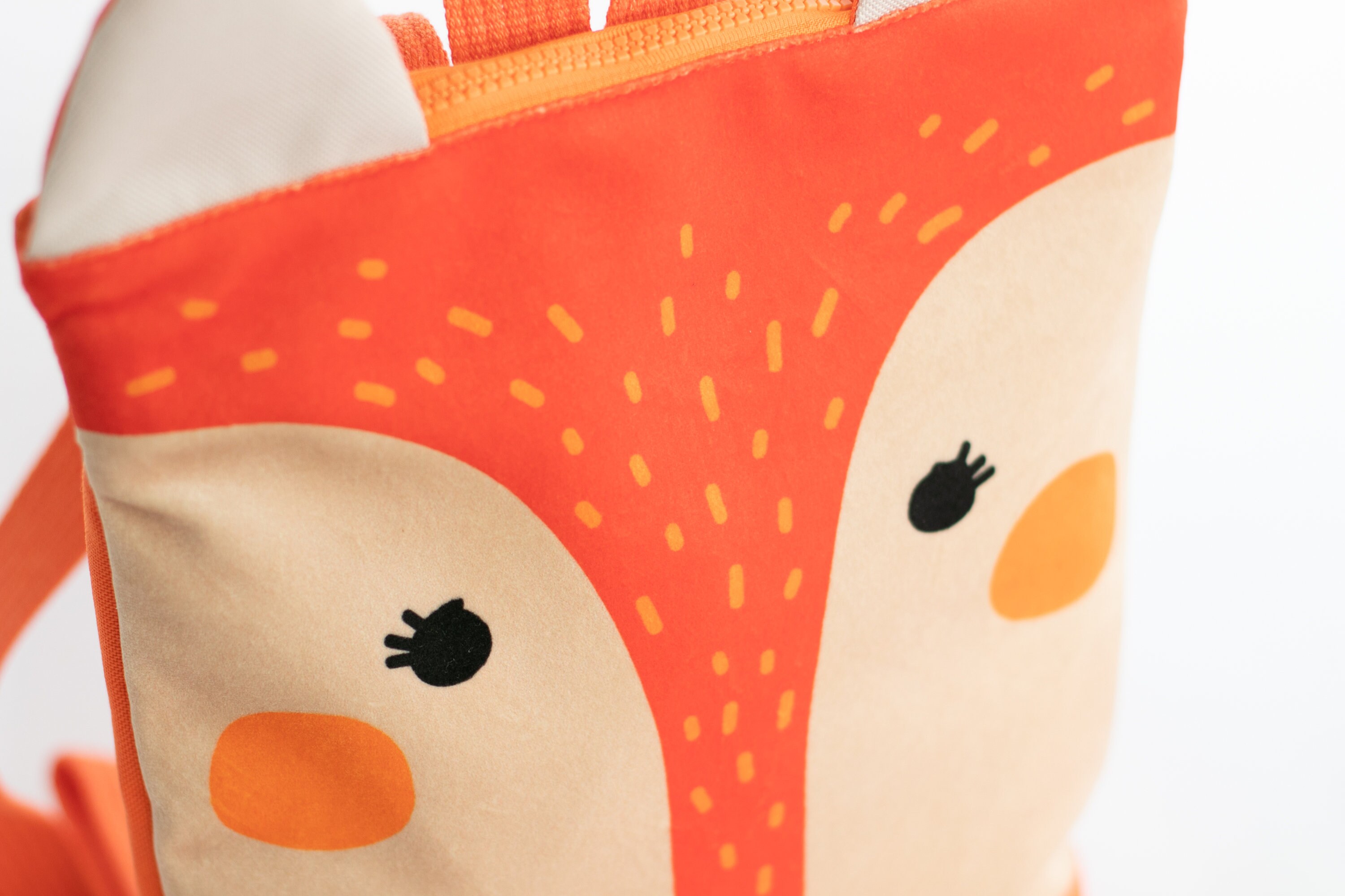 Fox backpack Toddler backpack Children backpack Printed Fox | Etsy