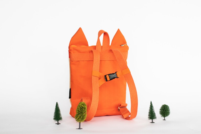 Fox backpack Toddler backpack Children backpack Printed Fox | Etsy