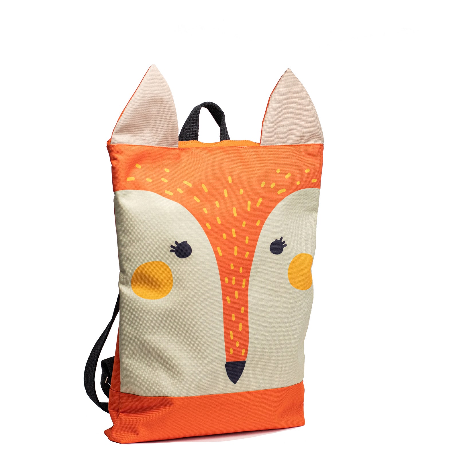Waterproof backpack Fox Backpack Fox for adults 13 | Etsy