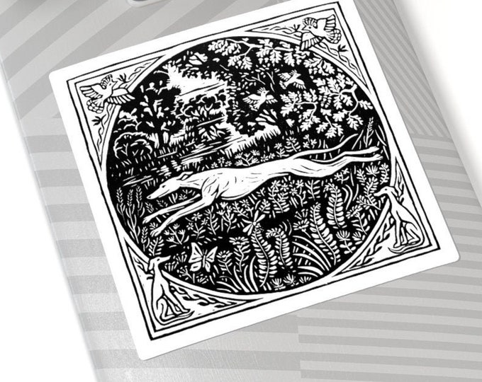 Hare Rabbit Bunny Vinyl Sticker Waterproof Decal. - Etsy