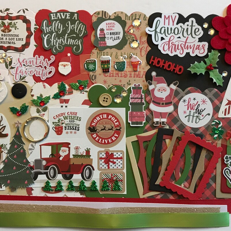 Chipboard Scrapbook - Etsy