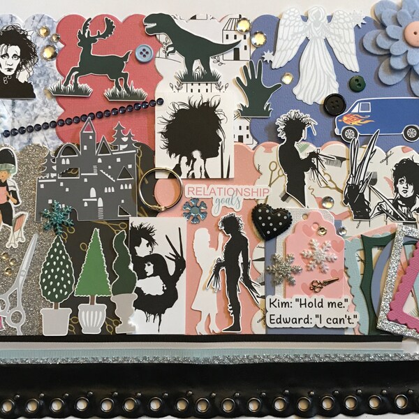 Chipboard Scrapbook - Etsy