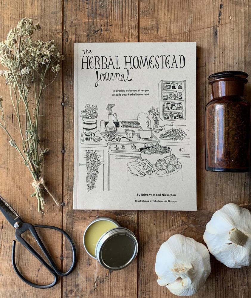 Herbal Homestead Journal Book - Etsy