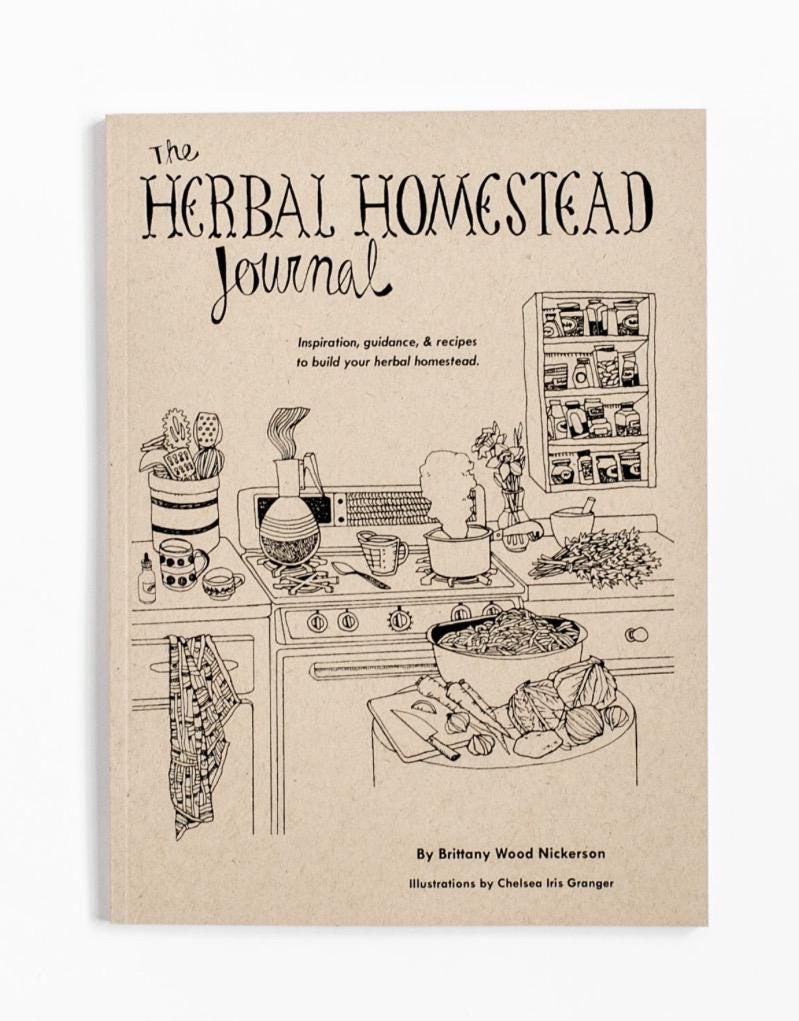 Herbal Homestead Journal Book - Etsy