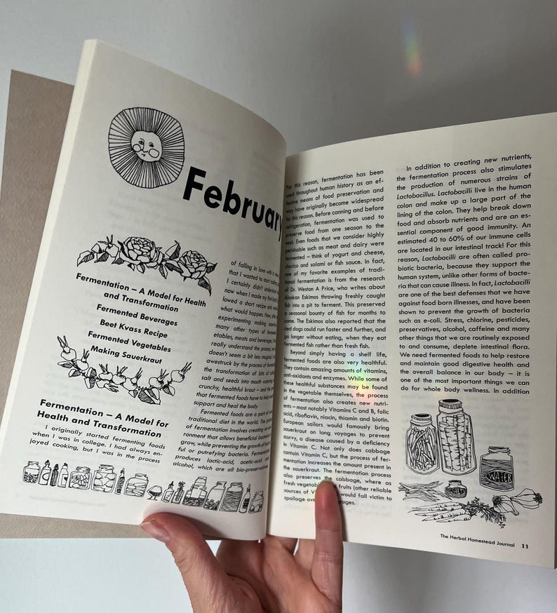 Herbal Homestead Journal Book - Etsy