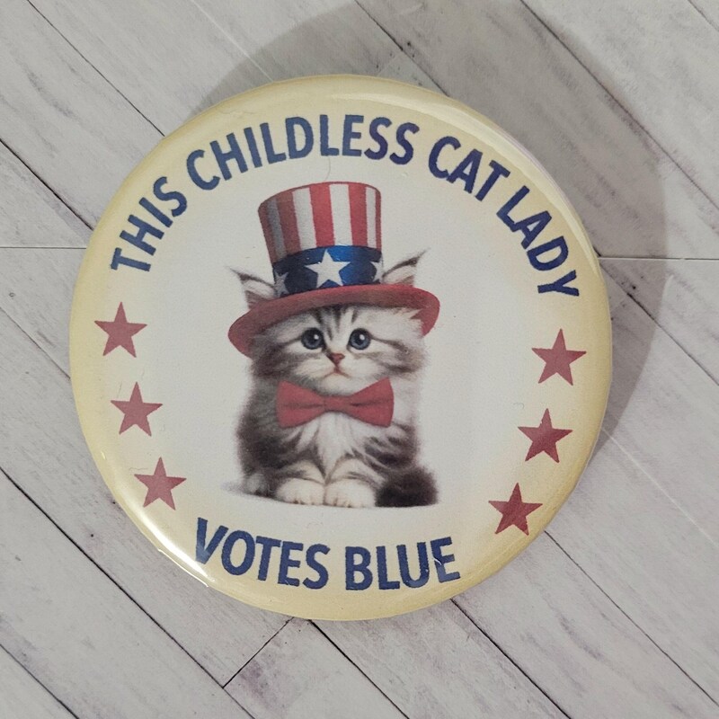 Political Button - Etsy
