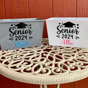 Personalized Graduation Gift Bucket, Personalized Senior Basket, High ...