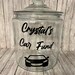 Car Jar Decal, Car Fund Decal, Savings, Permanent Vinyl Decal, Decal ...