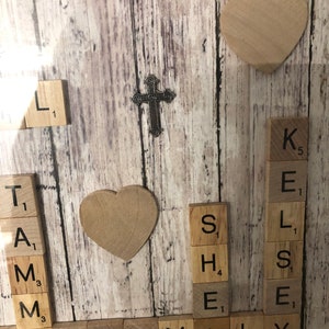 Family Frame, Scrabble Wall Art, Personalized Frame, Scrabble Frame ...