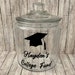 Graduation Jar Decal Graduation Fund Decal Graduation Gift - Etsy