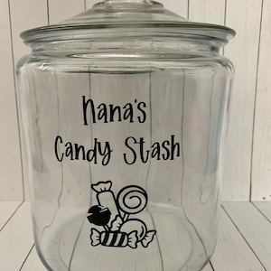 Candy Jar - Etsy