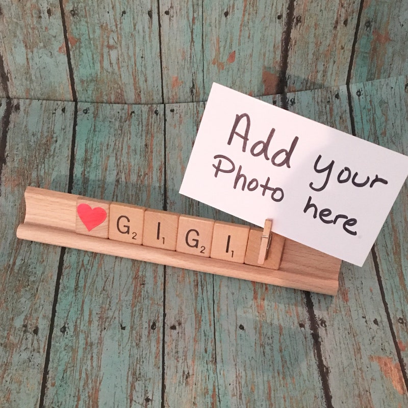 Scrabble Name Sign - Etsy
