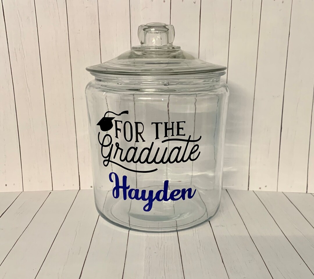 Graduation Jar Decal, for the Graduate Decal,graduation Gift, Graduate ...