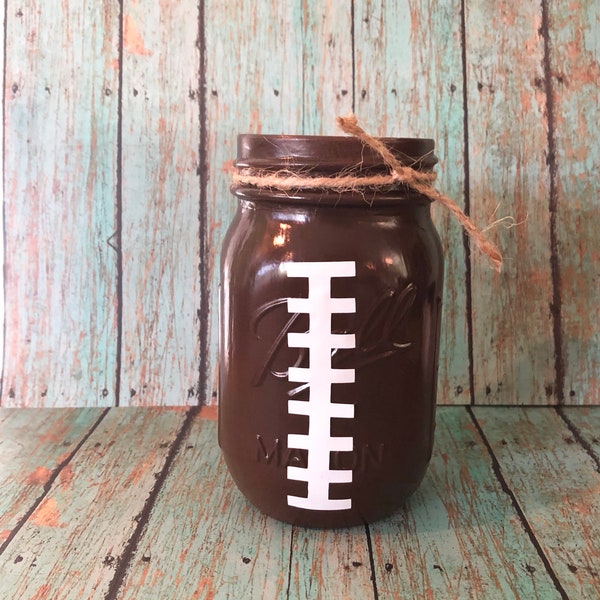 Sports Mason Jars - Etsy