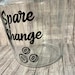 Spare Change Decal, Money Jar Label Decal, Jar Decal, Keep the Change ...