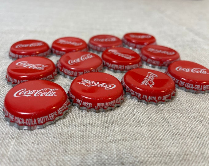 12 Coca Cola Lids Dozen Coke Soda Pop - Etsy