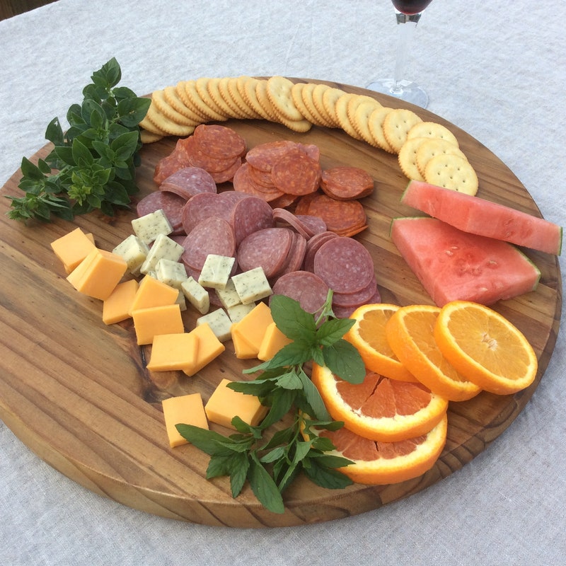 Large Round Charcuterie Board - Etsy