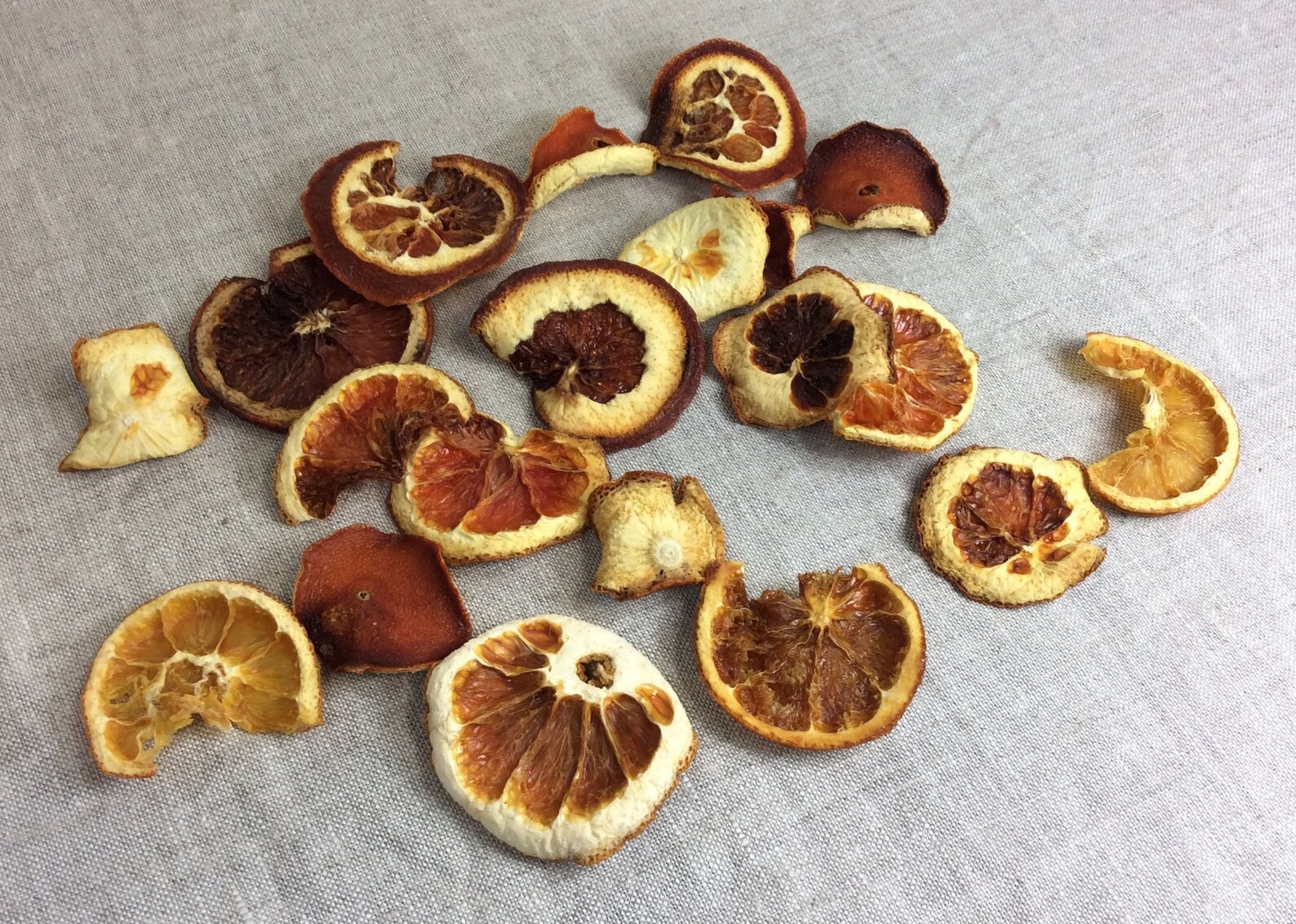 40 Peels Imperfect Orange Slices Lemon Lime Grapefruit Dried | Etsy
