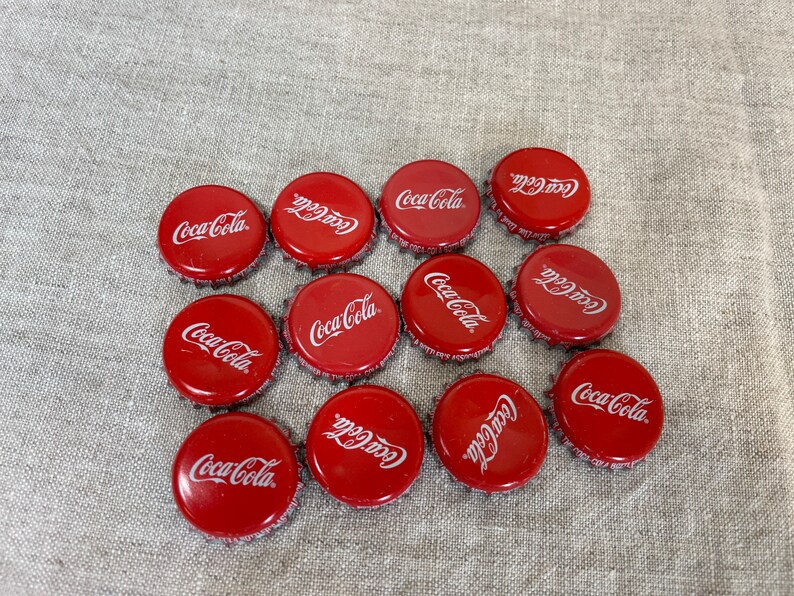 12 Coca Cola Lids Dozen Coke Soda Pop - Etsy