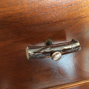 Real Twig Drawer Pulls Set of 4 Branch Wood Knobs - Etsy