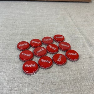 12 Coca Cola Lids Dozen Coke Soda Pop - Etsy