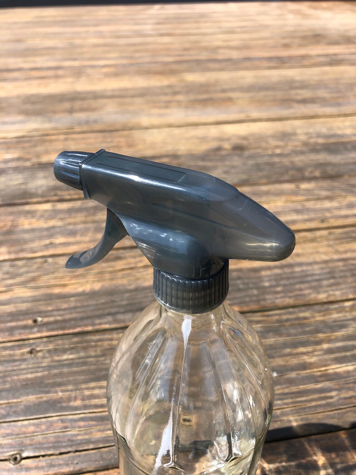 Jar 32 Ounce Bottle Sprayer Bathroom Kitchen Clear Glass Spray | Etsy