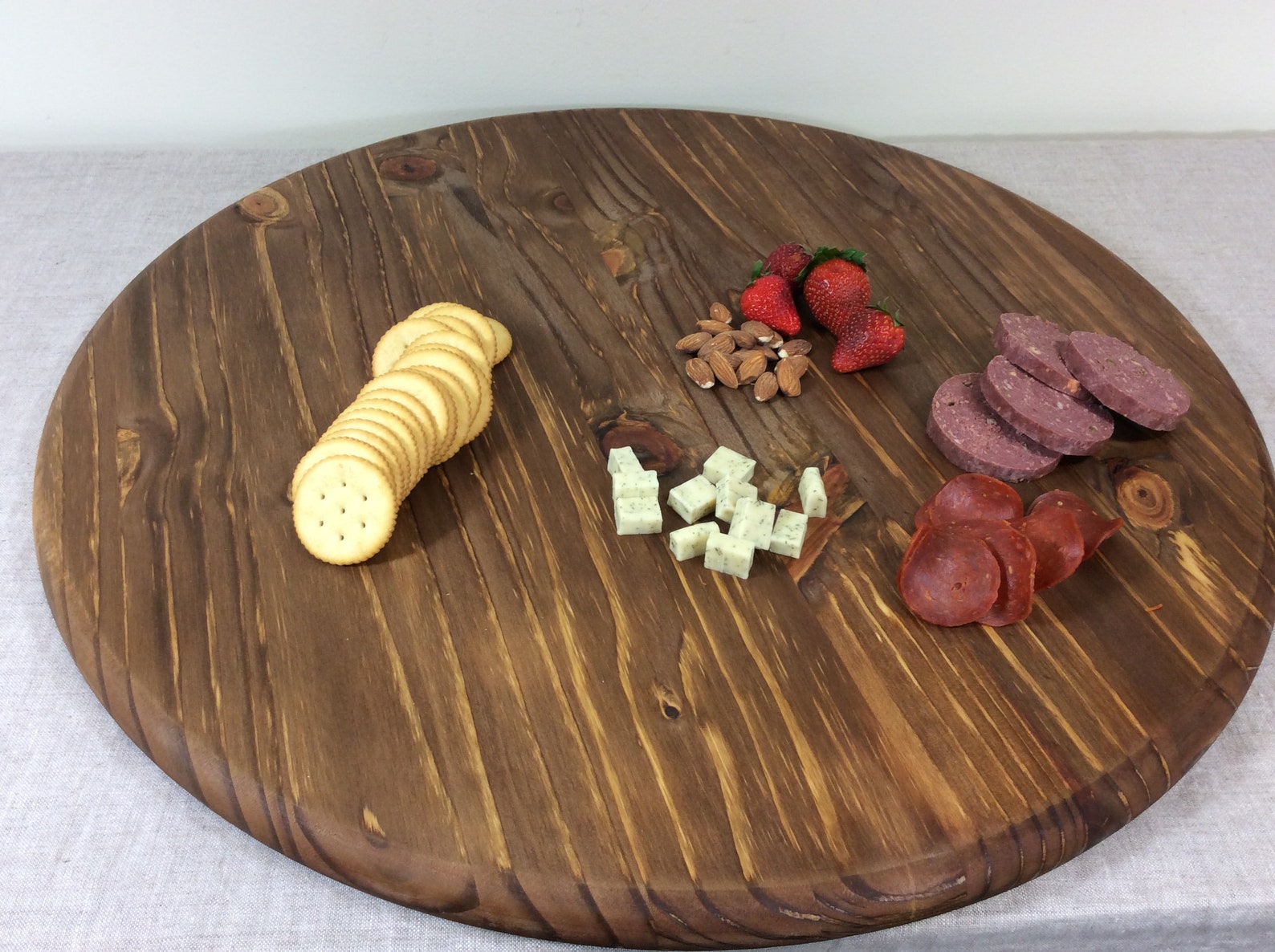 36 Extra Large Round Charcuterie Bread Board Giant - Etsy