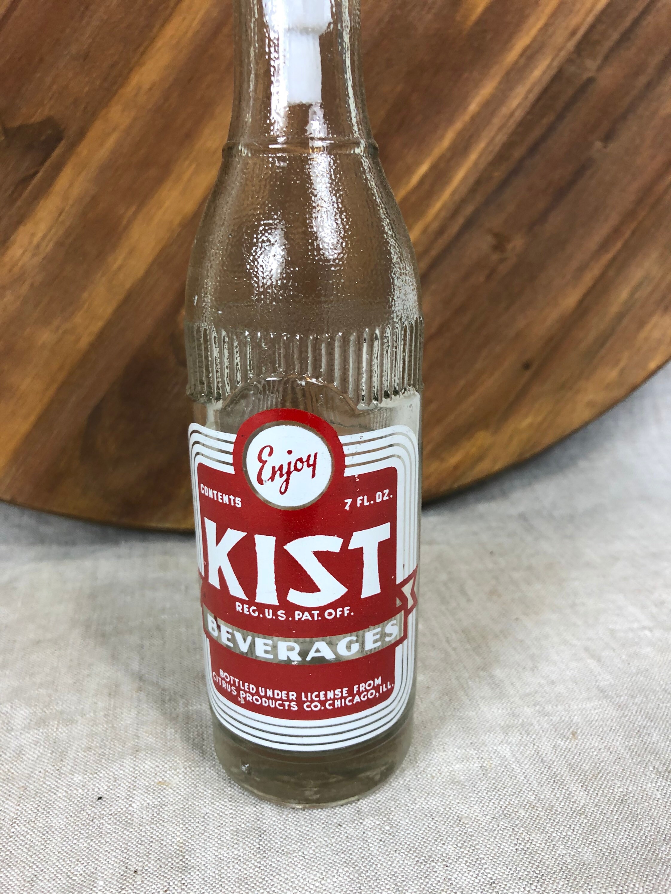 Vintage Kist Cola Soda Bottle Soap Dispenser Bathroom Kitchen Pump ...