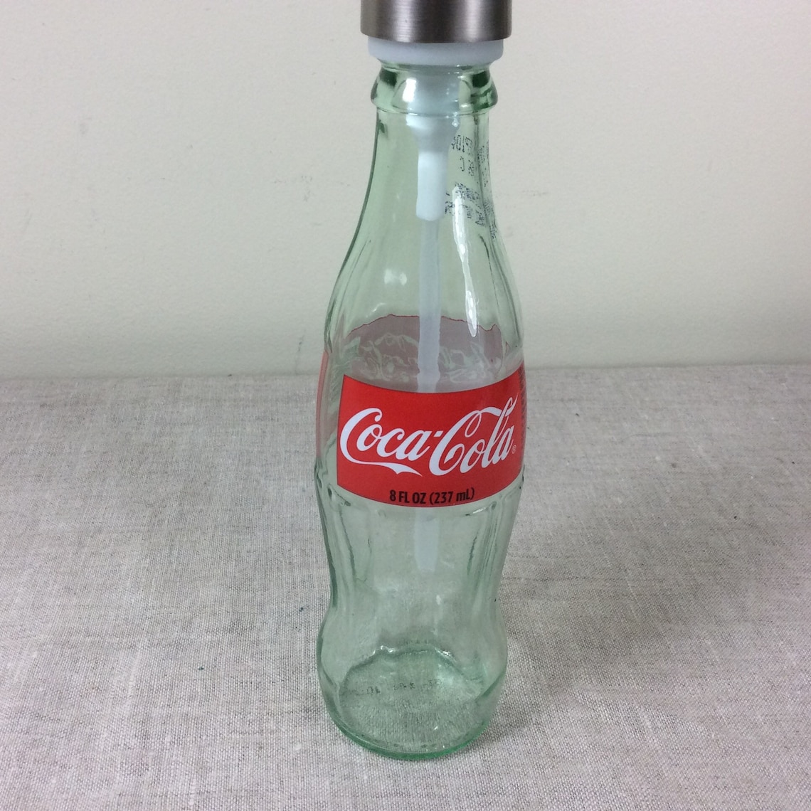 Coke Coca Cola Soda Bottle Soap Dispenser Bathroom Kitchen Pump Green ...