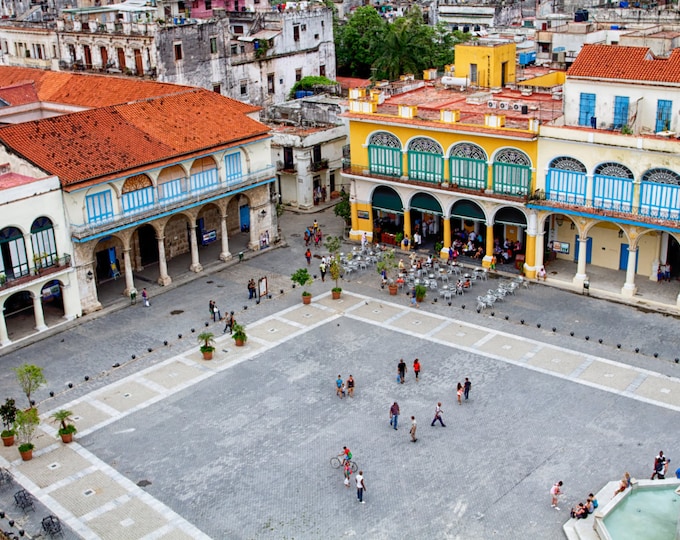 Cuba, Havana Cuba Plaza, Cuba Town Square, Cuba Photography, Cuba Photo ...