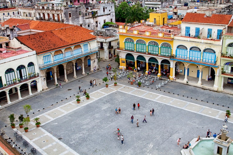 Cuba, Havana Cuba Plaza, Cuba Town Square, Cuba Photography, Cuba Photo ...