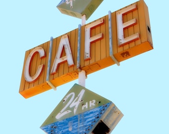 Mid Century Neon Sign - Etsy